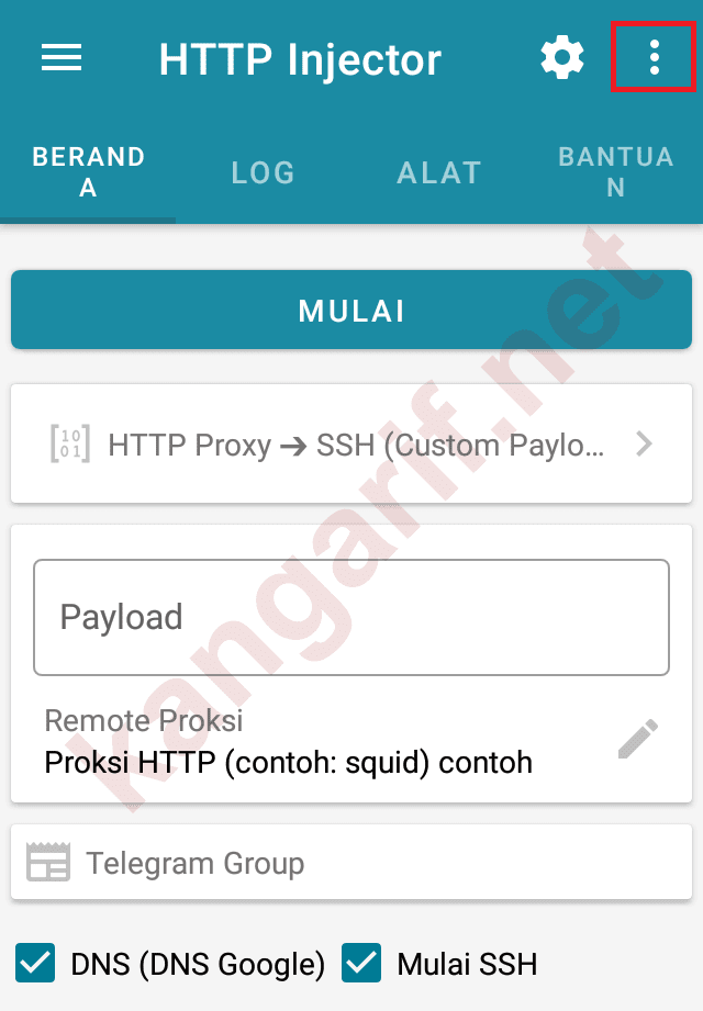 Cara Membuat Config HTTP Injector Untuk Semua Operator - Kangarif.net