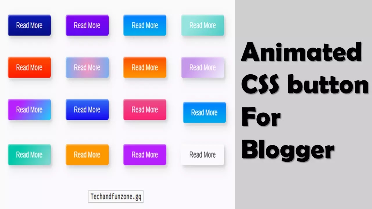 How to create animated Button in Blogger Post [2022] - Cyber1101 en