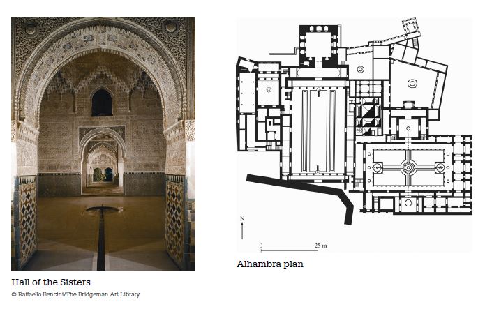 Gibby's AP Art History: 65. Alhambra - Islamic, Nasrid Dynasty - c ...