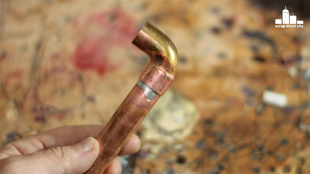 scrap wood city: How to solder copper pipes