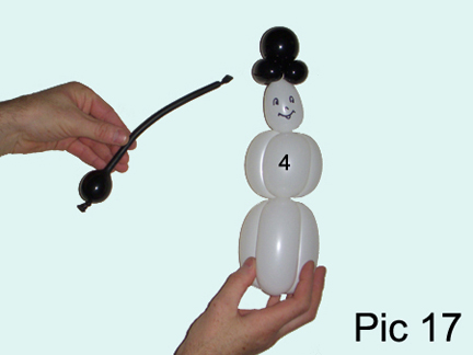 CLASSICAL: Balloon snowman