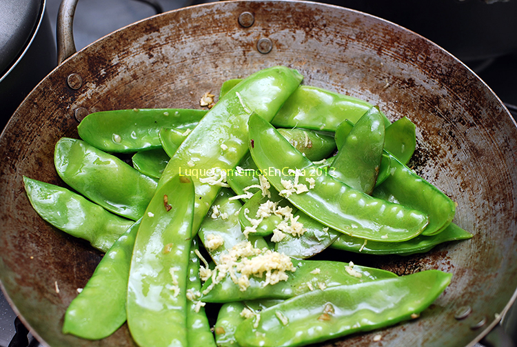 LuqueComemosEnCasa: Vainitas chinas