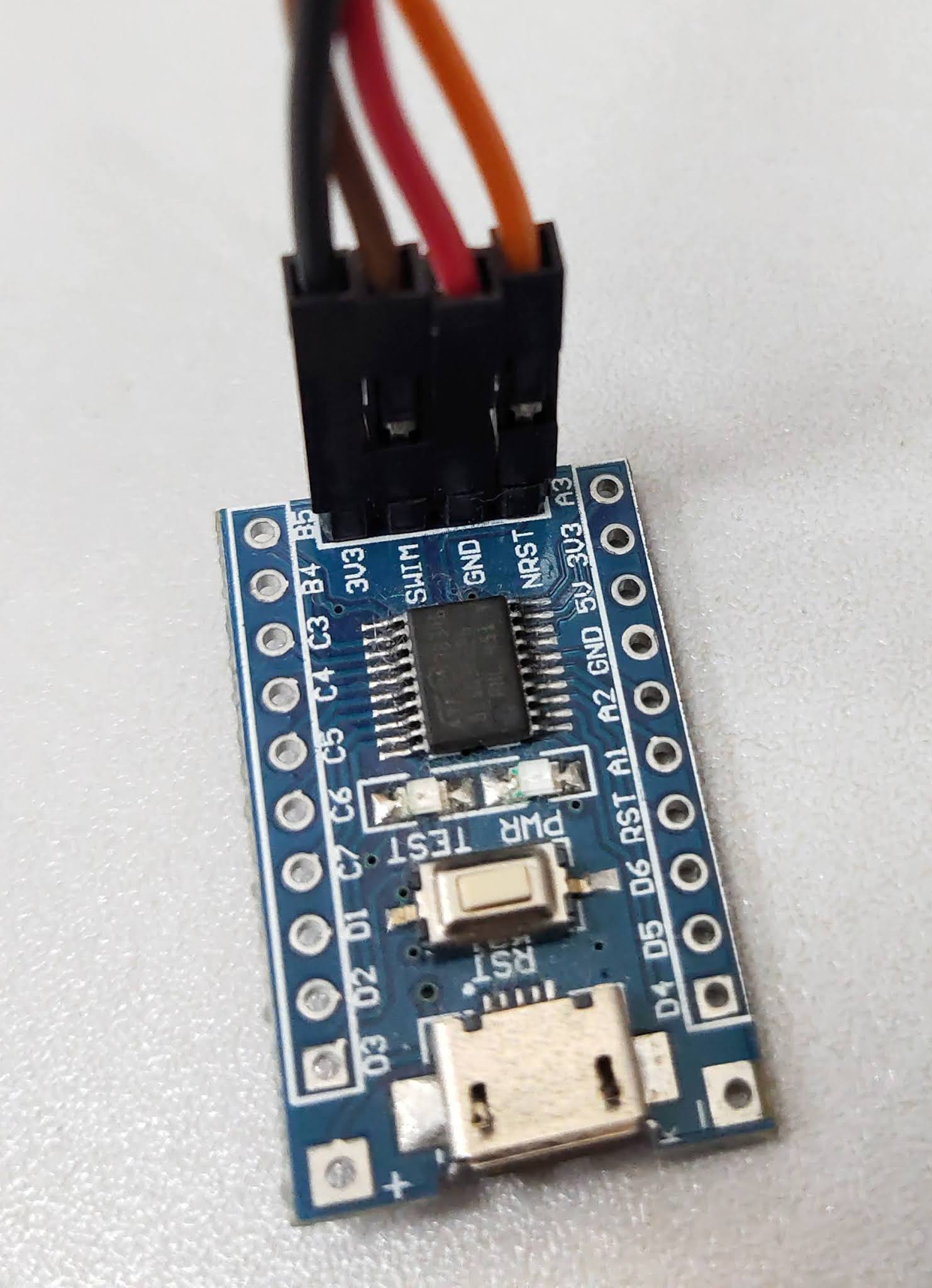 Dùng Arduino IDE để lập trình cho board STM8S103