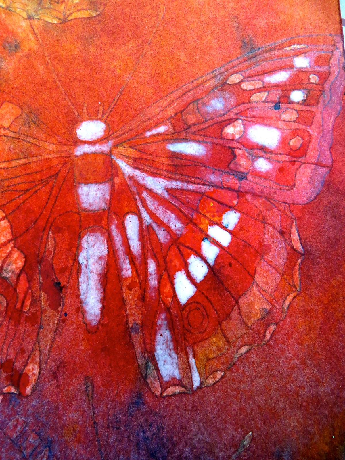 The Painted Prism: WATERCOLOR WORKSHOP: Butterfly Batik