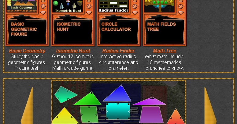 Electronic Game School: Geometry Games