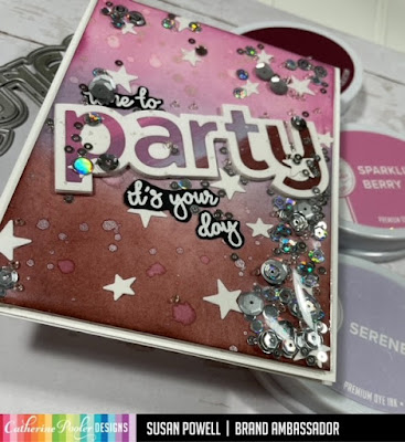 BIRTHDAY CANDLE BUNDLE SHAKER CARD