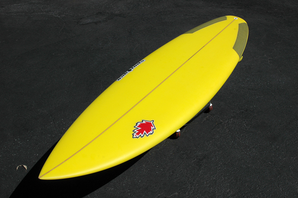 Oak Foils Custom Surfboards: Snap Thumb Tail for Wellsy