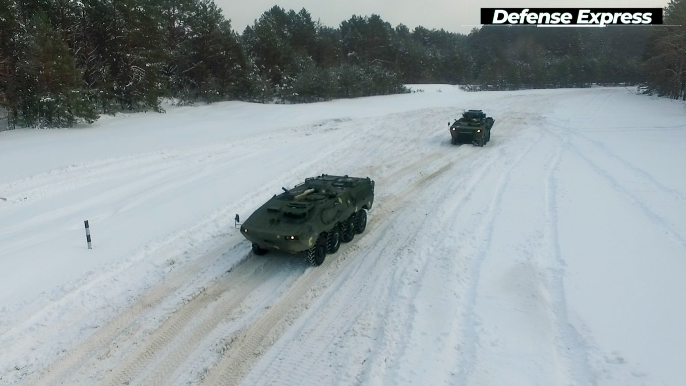 Ukrainian new Otaman-3 APC and modernised BTR-60M in factory trials ...