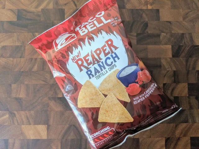 Review: Taco Bell - Reaper Ranch Tortilla Chips