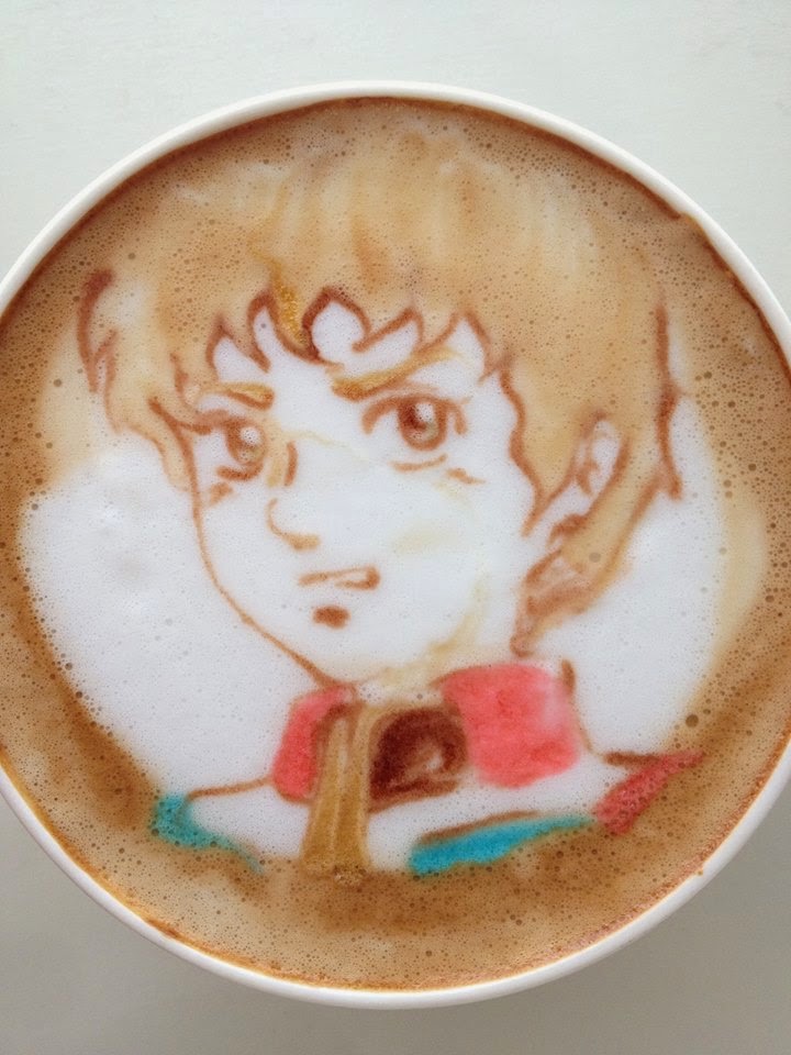 Gundam Inspired Coffee/ Cappuccino Art