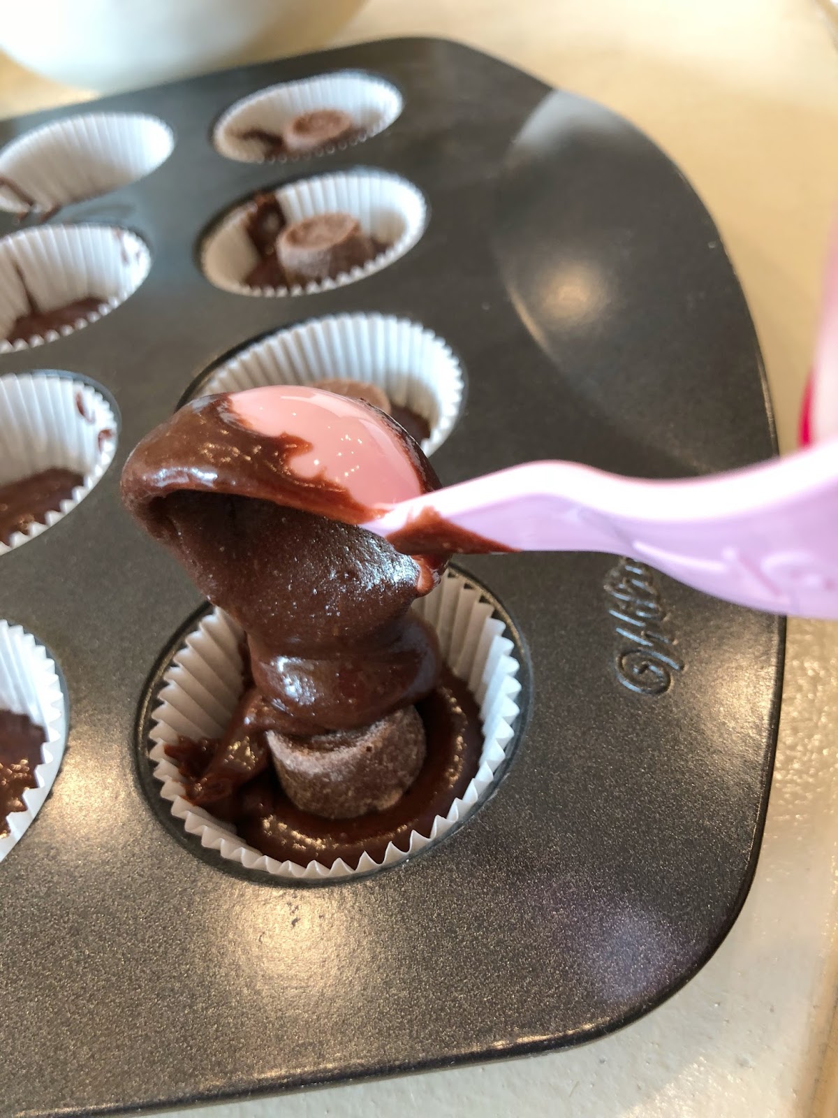 Fast and Easy Rolo Brownie Bites