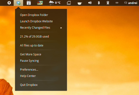 Probando Ubuntu: Soporte para appindicator en Gnome-Shell (extension)