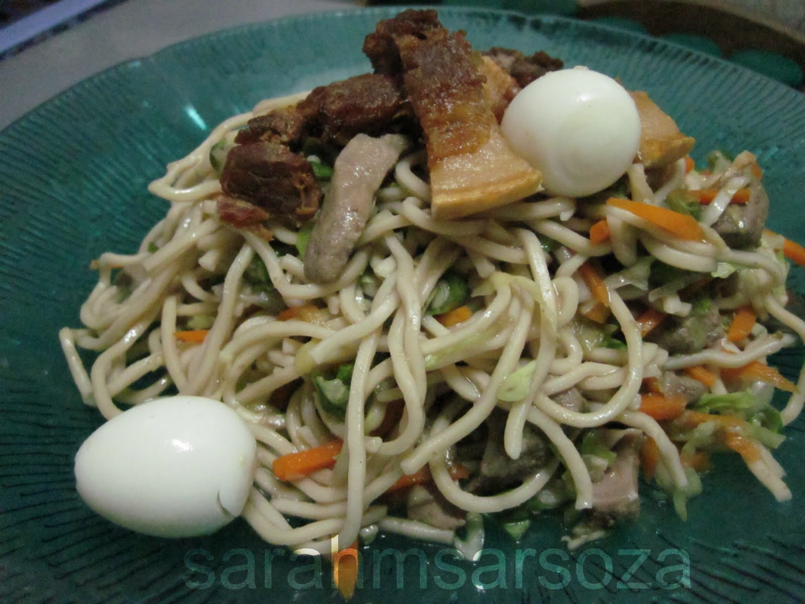Sarah's Kitchen: That's it, Pancit! My Take on Pancit Cabagan
