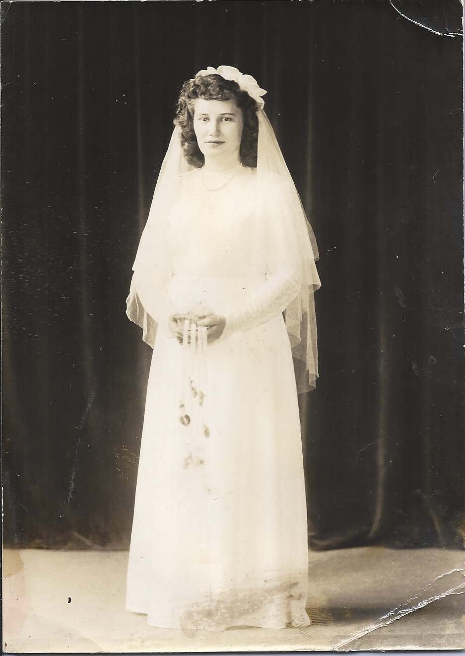 Heirlooms Reunited: 1949 Photograph of Barbara E. Wilbur taken at her ...