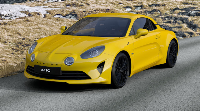 Alpine A110 (2017 à 2024) - Couleurs et code peinture