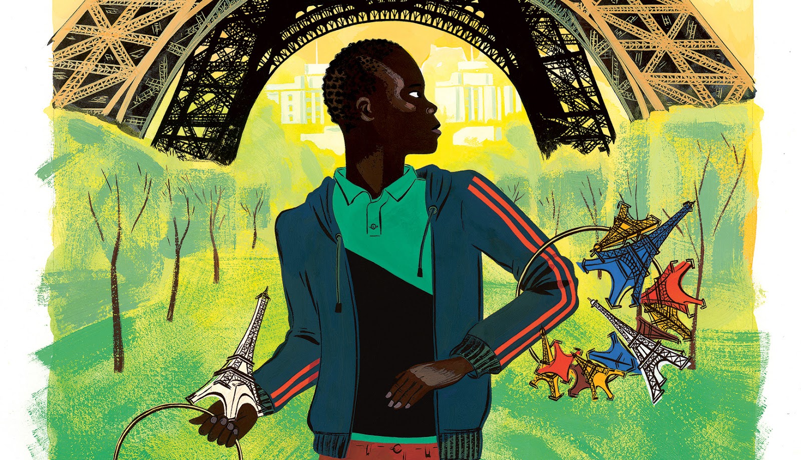 Alexandra Huard: Nouveauté : Massamba, le marchand de tours Eiffel ...