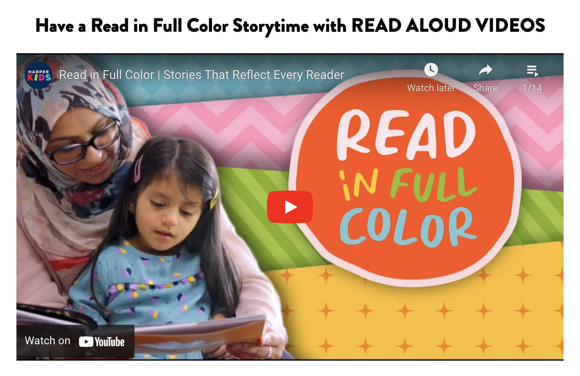 The Library Voice: "Read In Full Color"....Stories That Reflect Every ...