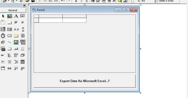 Dedi Supriadi Bjr Export Database Access Ke Excel Visual Basic 6 Vb6