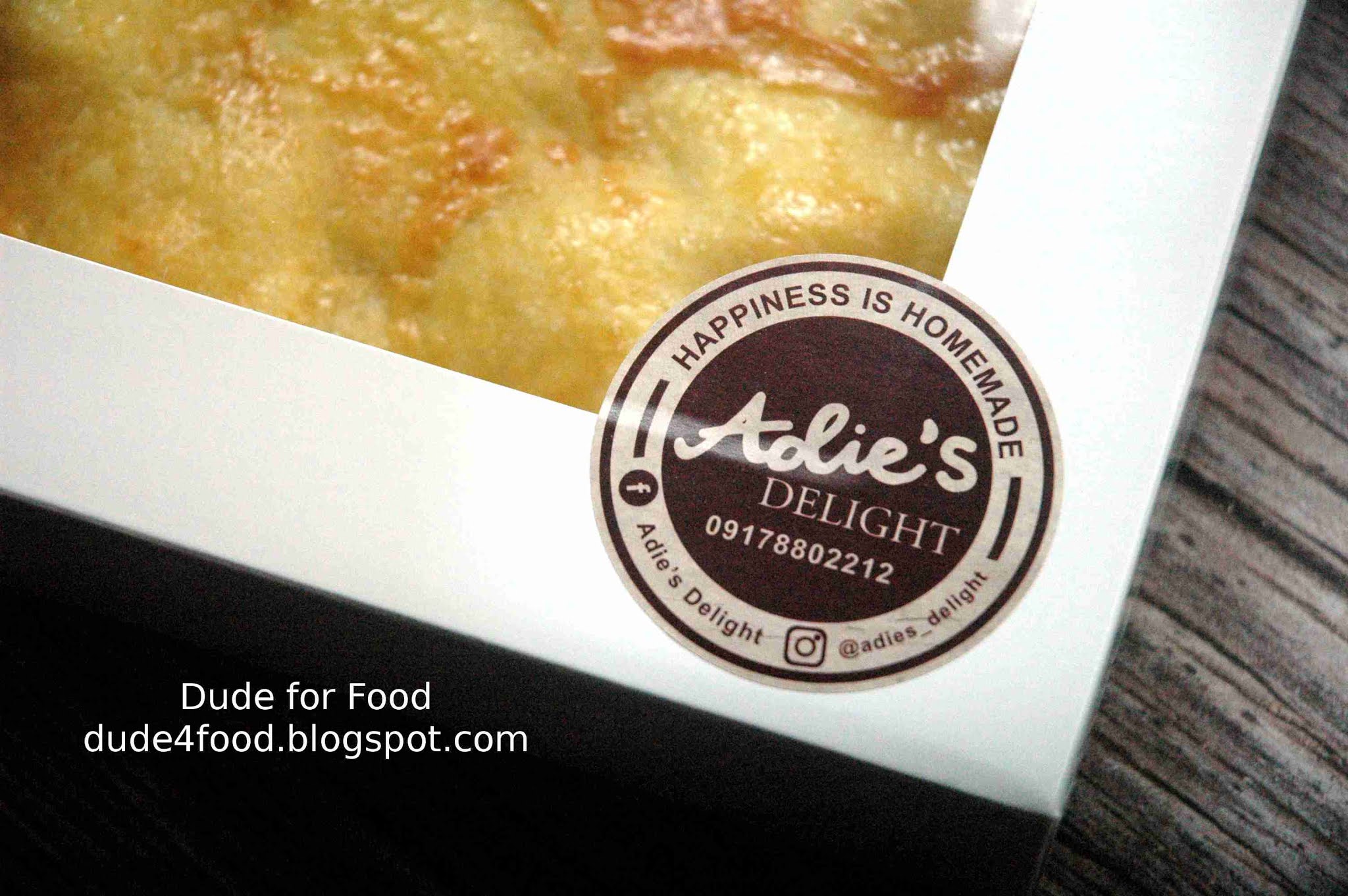 DUDE FOR FOOD: Dining in the Next Normal: Happiness is Homemade with ...