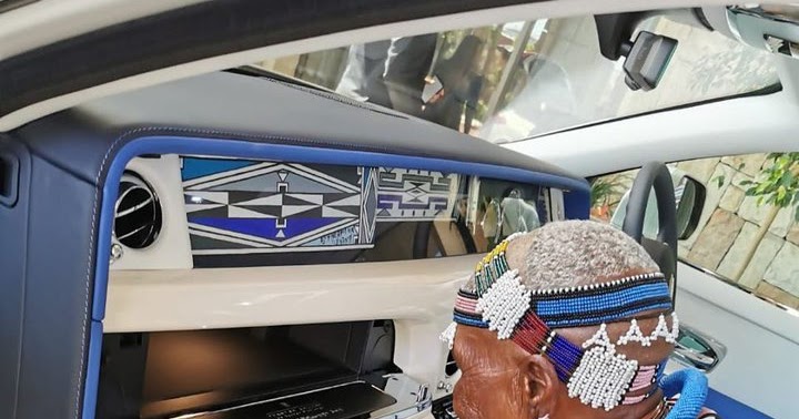 Renowned Cultural Icon Dr. Esther Mahlangu Paints Unique Ndebele ...