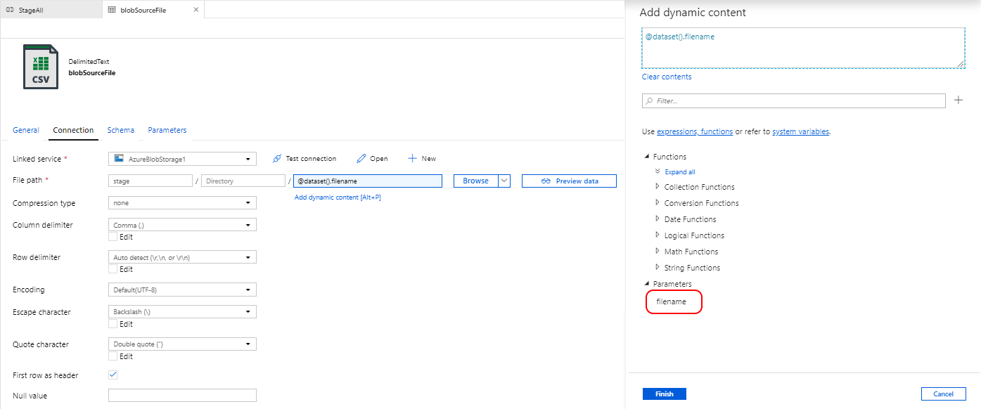 Microsoft Bi Tools Azure Data Factory Parameters Event Based Triggers 1982