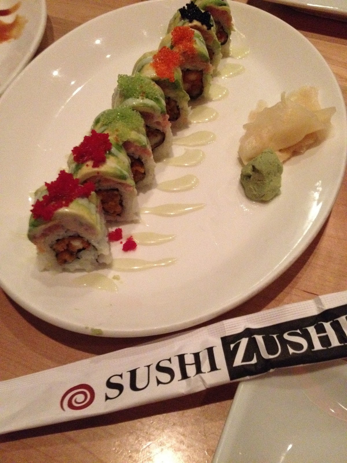 Ginger and Wasabi : Sushi Zushi