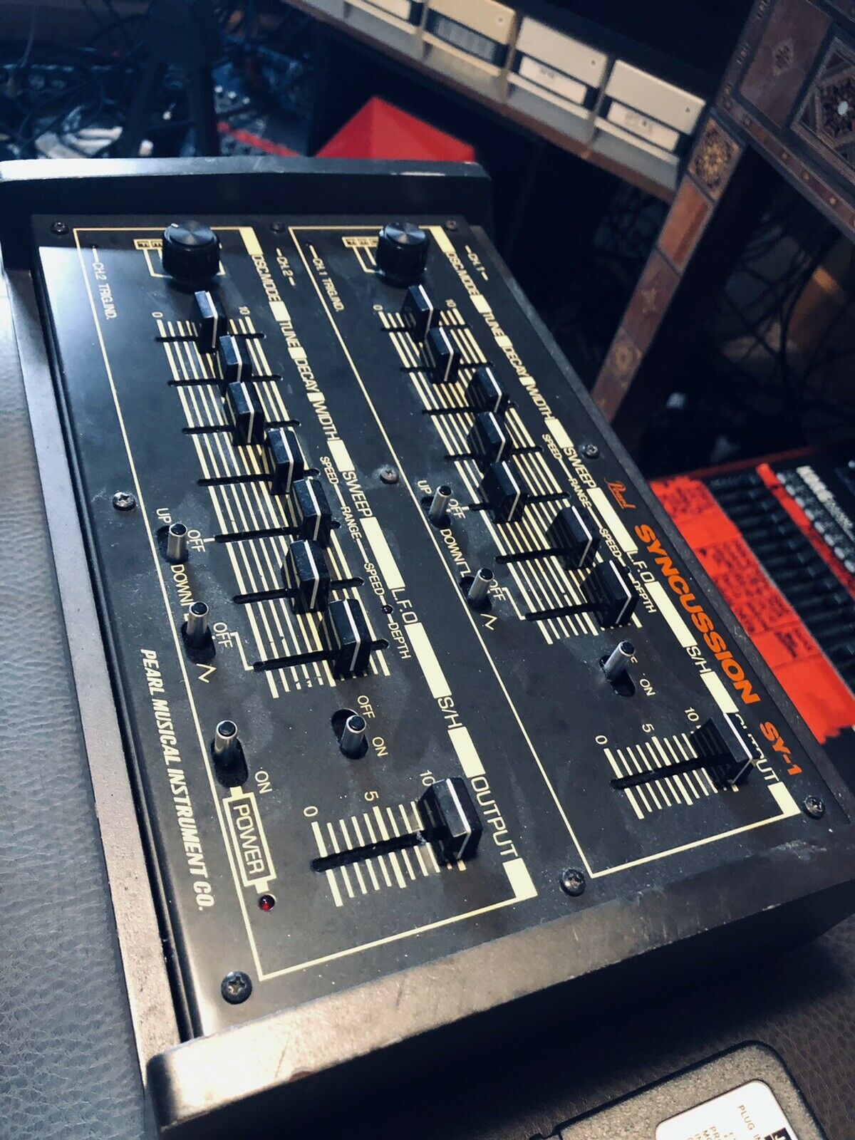 MATRIXSYNTH: Pearl Syncussion SY-1 Original Vintage Drum Synthesizer