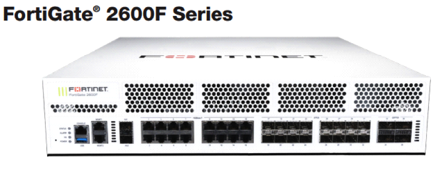 Blog Técnico FORTINET: Nuevo FortiGate 2600F