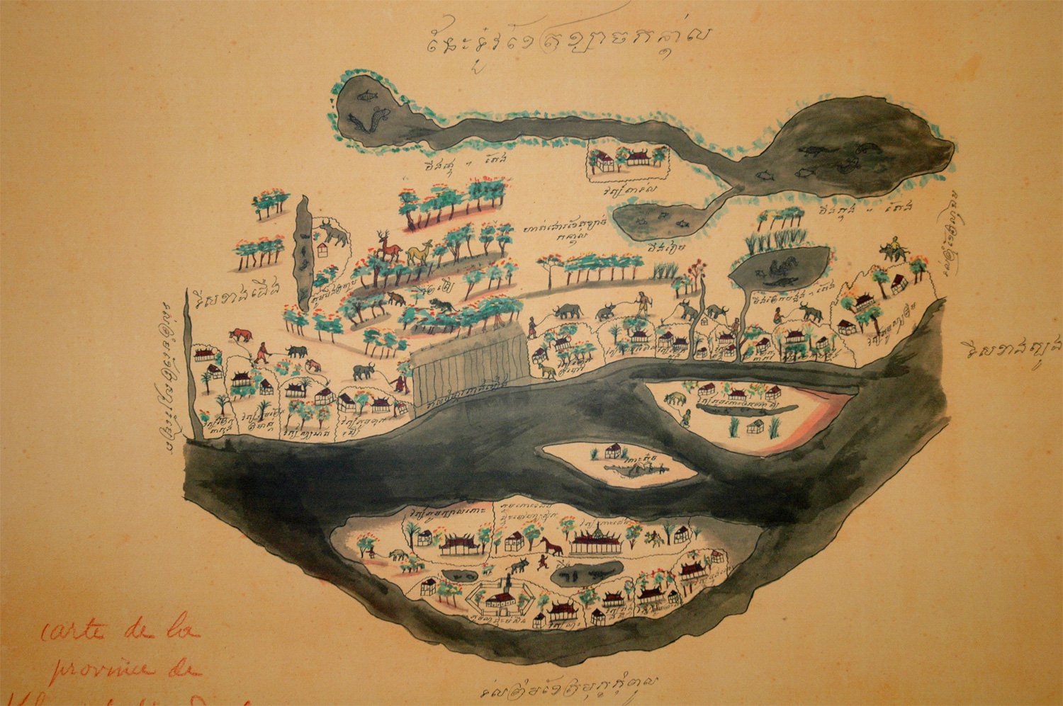 LTO Cambodia: Old Maps - Kampot