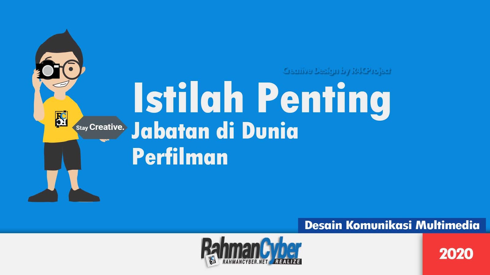 Daftar Istilah Jabatan atau Job Desk Penting dalam Dunia Perfilman