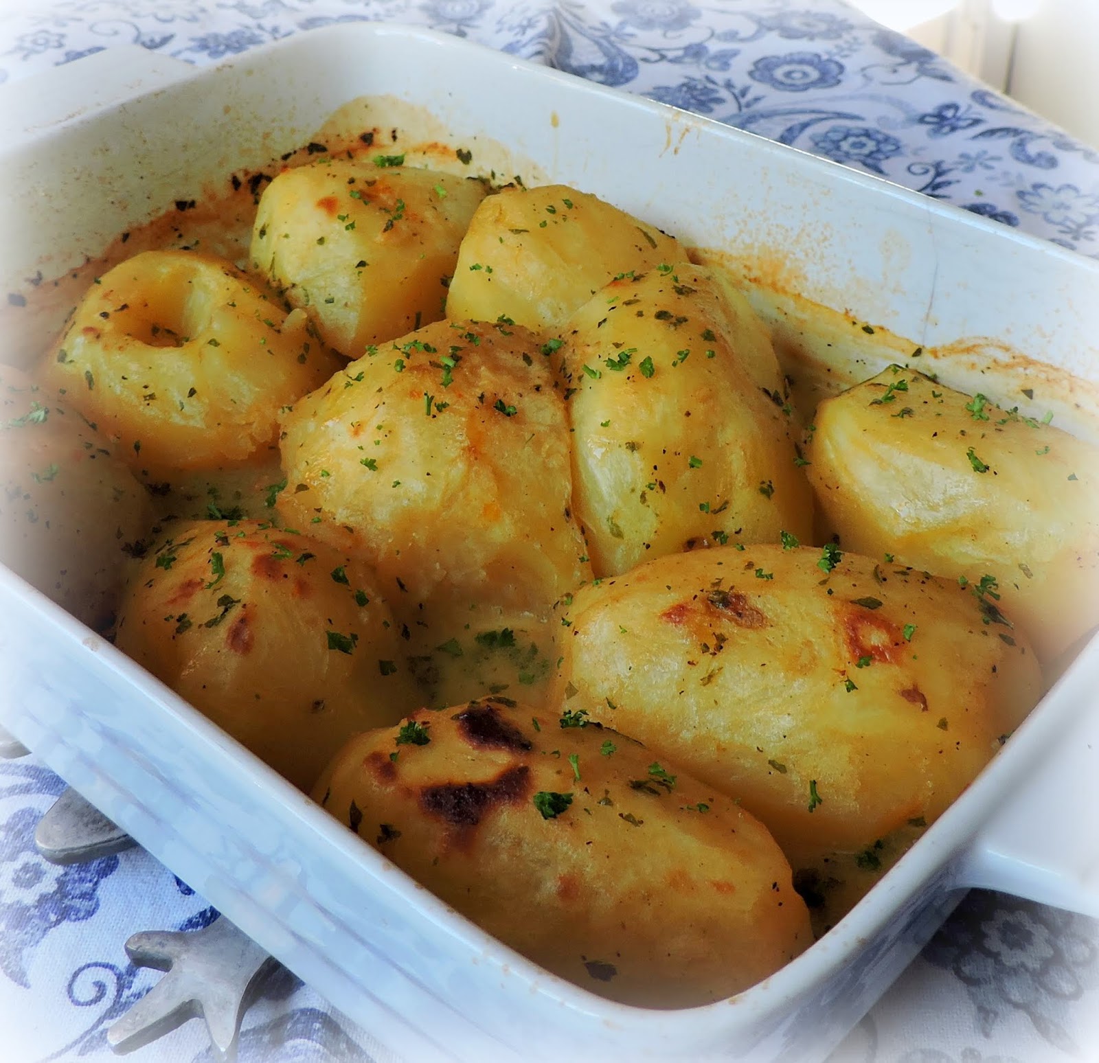 Oven Braised Potatoes | The English Kitchen
