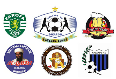 Ideias Embalsamadas: Os escudos mais engraçados do futebol