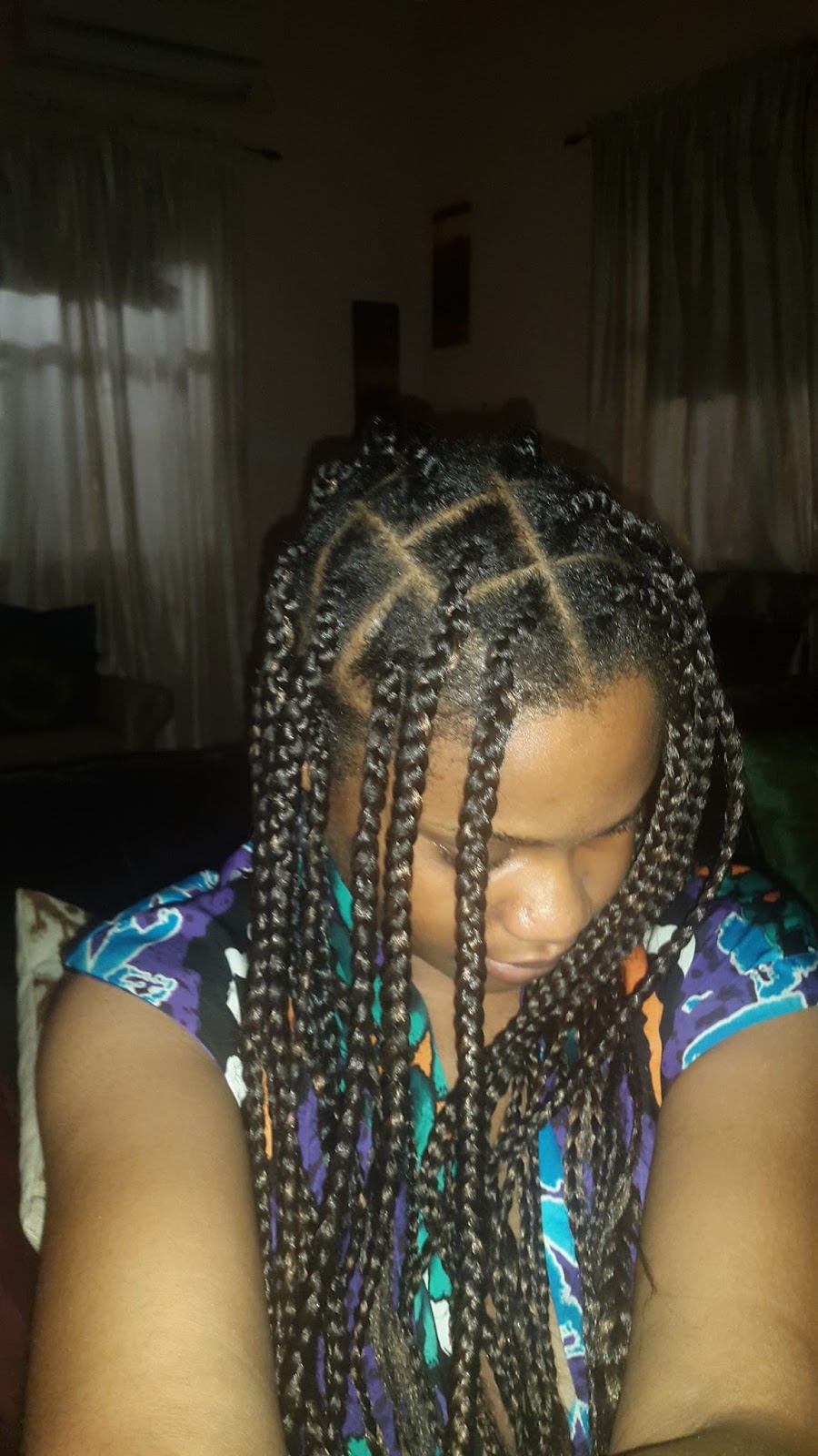 7 YEARS LATER, I FINALLY GET BRAIDS DONE BUT THEY ARE 'KNOTLESS ...