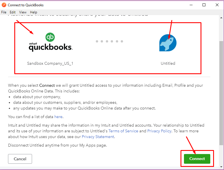 How to connect QuickBooks Online using Microsoft Flow Connector