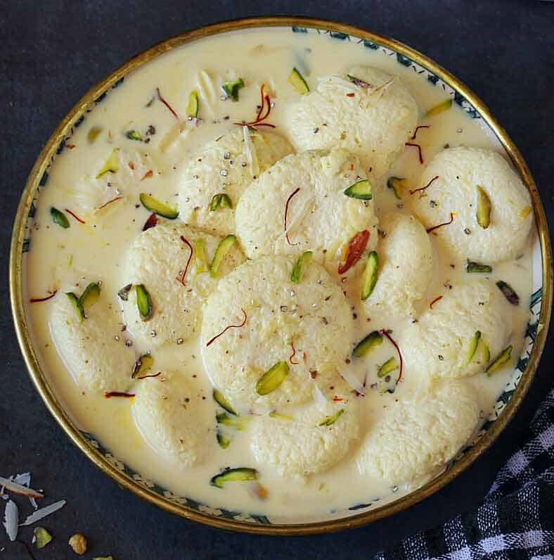 BENGAL STYLE RASMALAI RECIPE