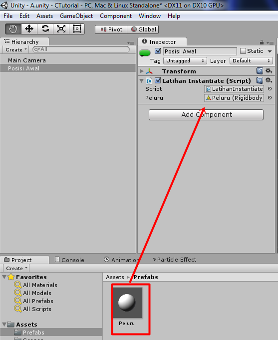 Unity C Tutorial Indonesia Basic 21 Instantiate Unity C Tutorial Indonesia