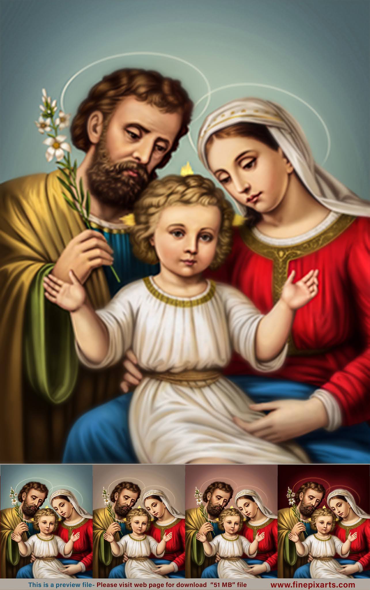 Holy Family 4 background 206MB