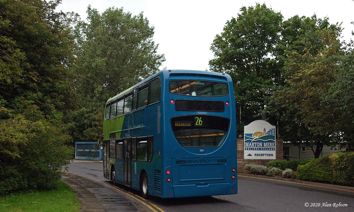 Blackpool Tram Blog: Enviro 400 on Beach Bus 26