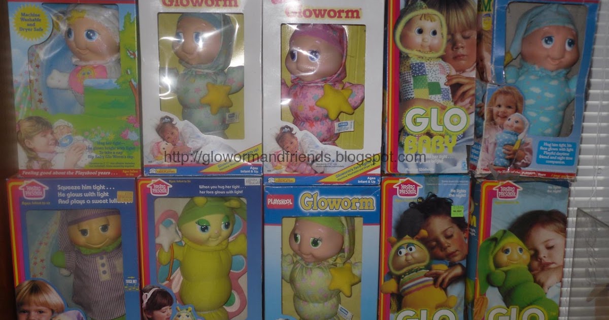 Glow Worm Toy 1990