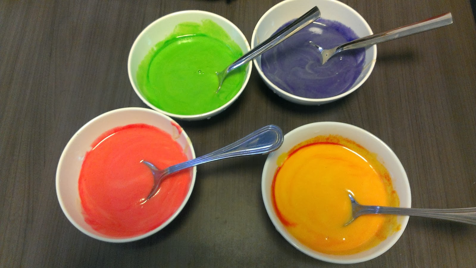 foravalove: Baking Eggless, Rainbow-Nutella Cupcakes using Pancake mix