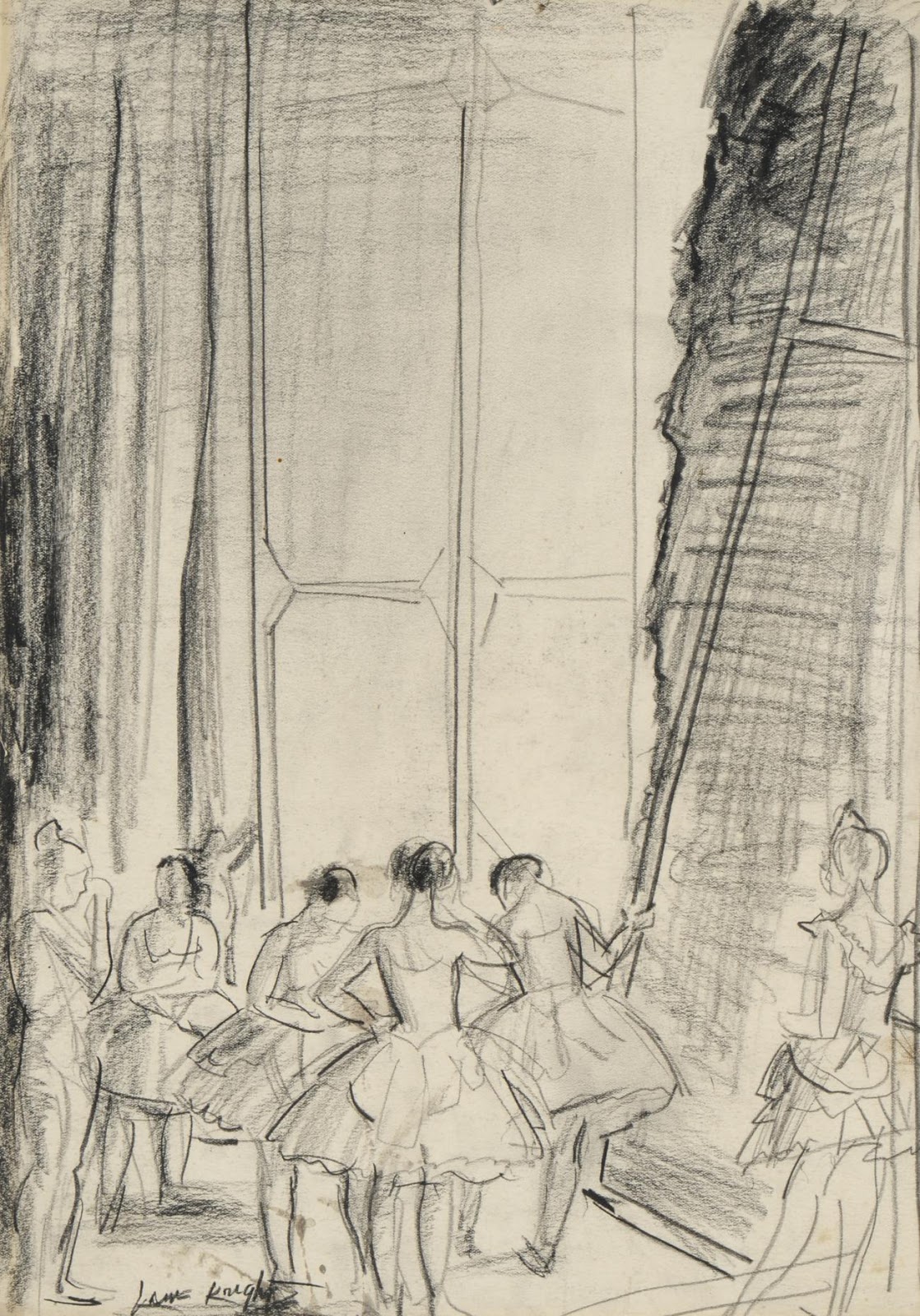 Laura Knight | Ballet dancers | Tutt'Art@ | Pittura * Scultura * Poesia ...