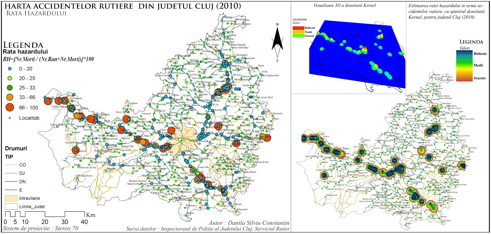 Location Based Solutions: Road traffic accidents - offline maps