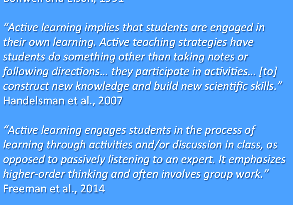 Active Learning - Define Active Learning