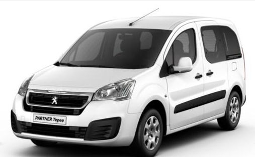 Peugeot Partner 2 Tepee Restylé (2015 à 2018) - Couleurs, code peinture