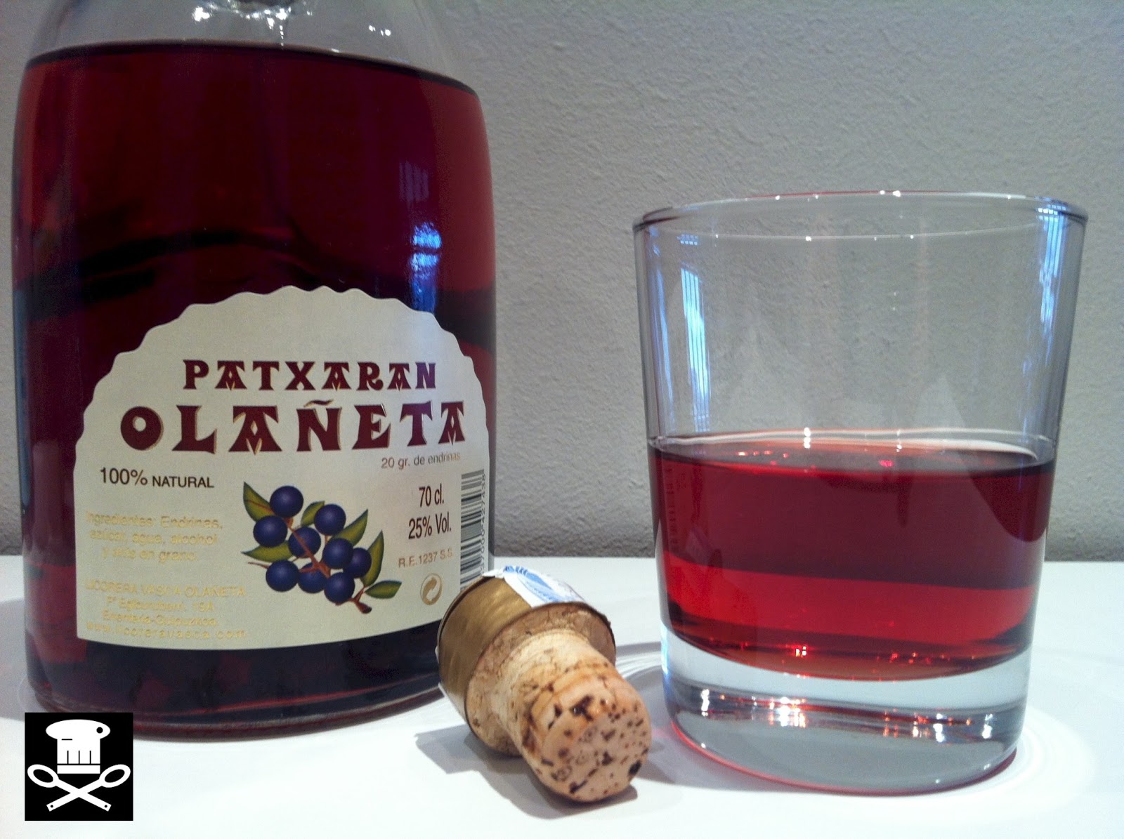 Patxaran Licorera Vasca Olañeta — Eneko sukaldari | Recetas de cocina