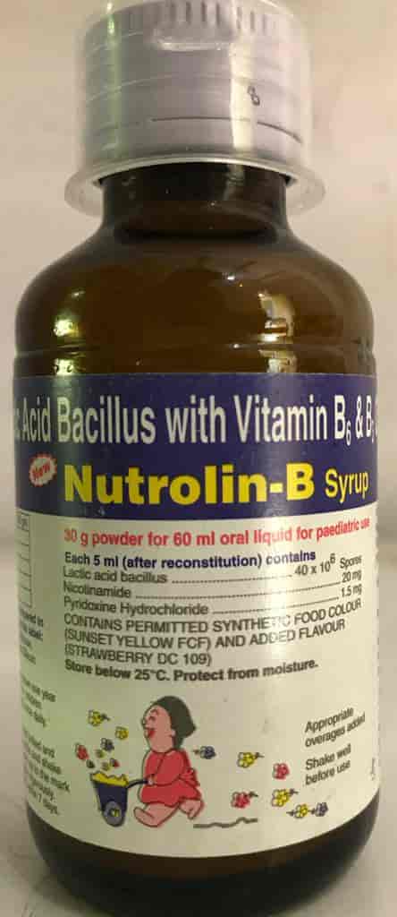 Nutrolin B Syrup: uses, side effects, dose, price & composition