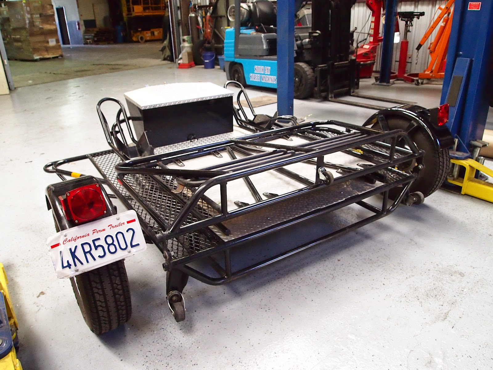 South Bay Street Machines: 2008 Kendon Dual Motorcycle Folding Trailer