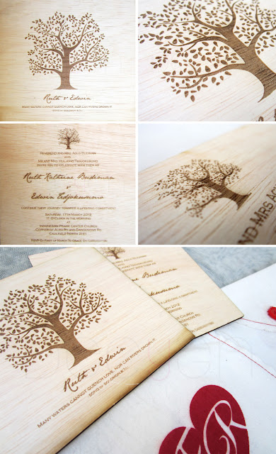 DECYGN: Rustic and Natural Wedding Invitation