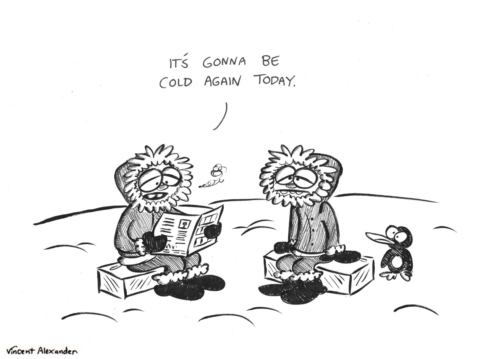 Vincent Alexander Cartoons: It's Cold Again