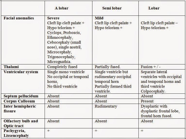 Dr Balaji Anvekar FRCR: Semi lobar holoprosencephaly MRI